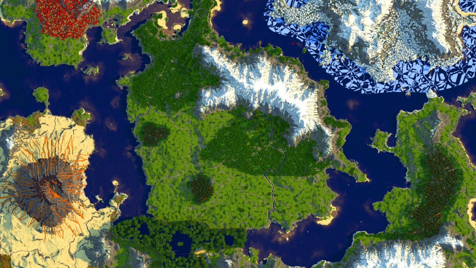 Map : Official Starter Map [1.17] - Minecraft-France