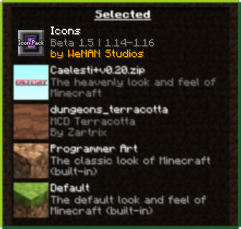 Resource pack : Icons [1.13 - 1.21] - Minecraft-France