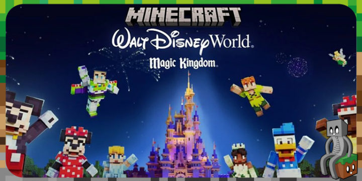 DLC "Walt Disney World Magic Kingdom Adventure" sur Minecraft ...