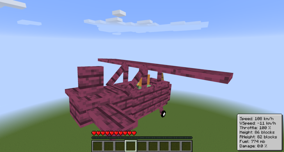 Mod : Ultimate Plane Mod [1.15.2 à 1.21.8]