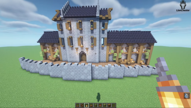 Tutoriel : Fabriquer un manoir médiéval dans Minecraft - Minecraft-France