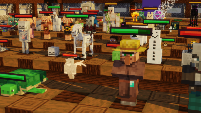 Resource Pack : Entity Healthbars [1.16 - 1.18] - Minecraft-France