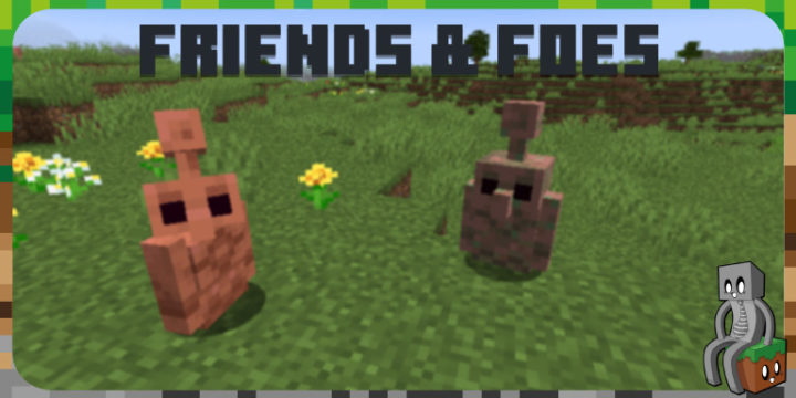 Mod : Friends & Foes [1.18.2 - 1.20.2] - Minecraft-France
