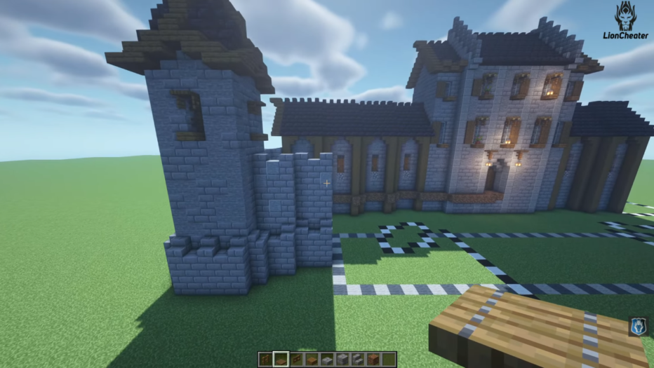 Tutoriel : Fabriquer un manoir médiéval dans Minecraft - Minecraft-France