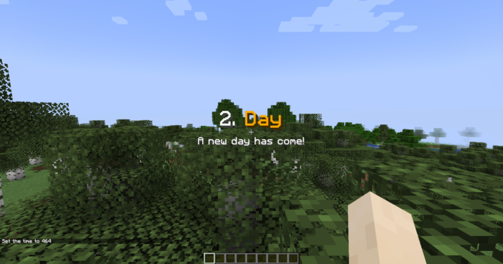 Datapack : Day Counter [1.17 - 1.19] - Minecraft-France