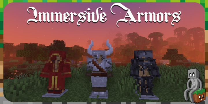 Mod : Immersive Armors [1.16.5 - 1.20.1] - Minecraft-France