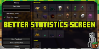 [Mod] Better Statistics Screen [1.18.2 - 1.21.8] - Minecraft-France