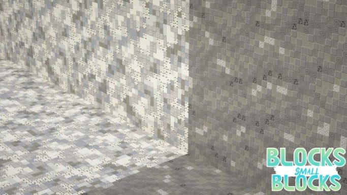 Resource Pack : Blocks Small Blocks [1.18] - Minecraft-France