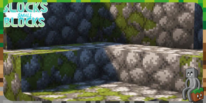 Resource Pack : Blocks Small Blocks [1.18] - Minecraft-France