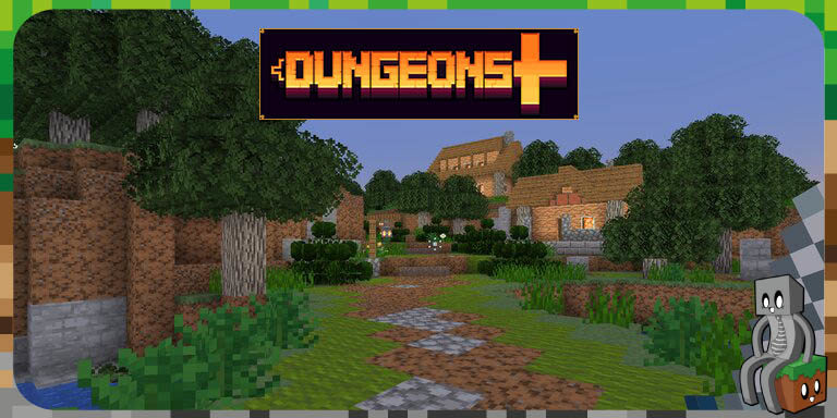 Resource Pack : Minecraft Dungeons+ [1.15 - 1.19] - Minecraft-France