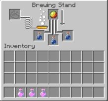 Potions dans Minecraft - Alchimie - Minecraft-France