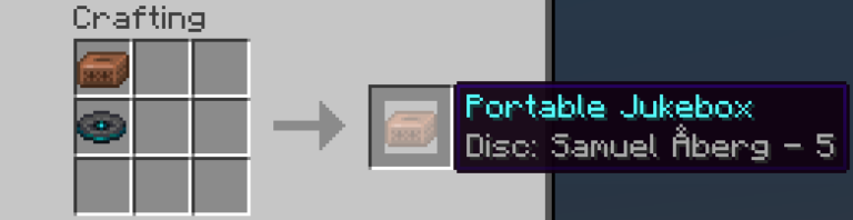 [Mod] Portable Jukebox [1.16.5 - 1.19.2] - Minecraft-France