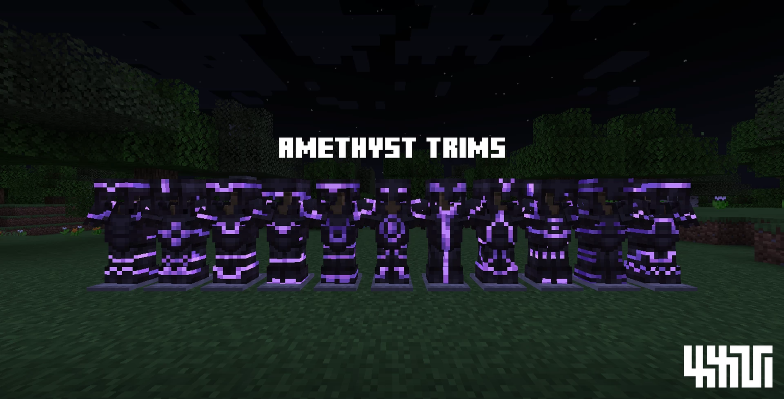 [Resource Pack] Shiny Armor Trims [1.20] - Minecraft-France