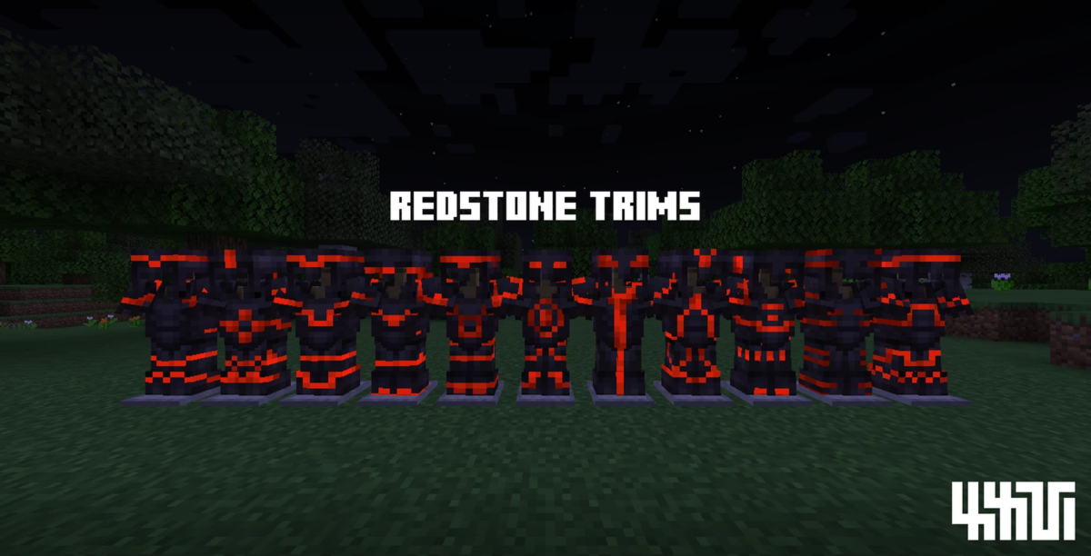 [Resource Pack] Shiny Armor Trims [1.20] - Minecraft-France