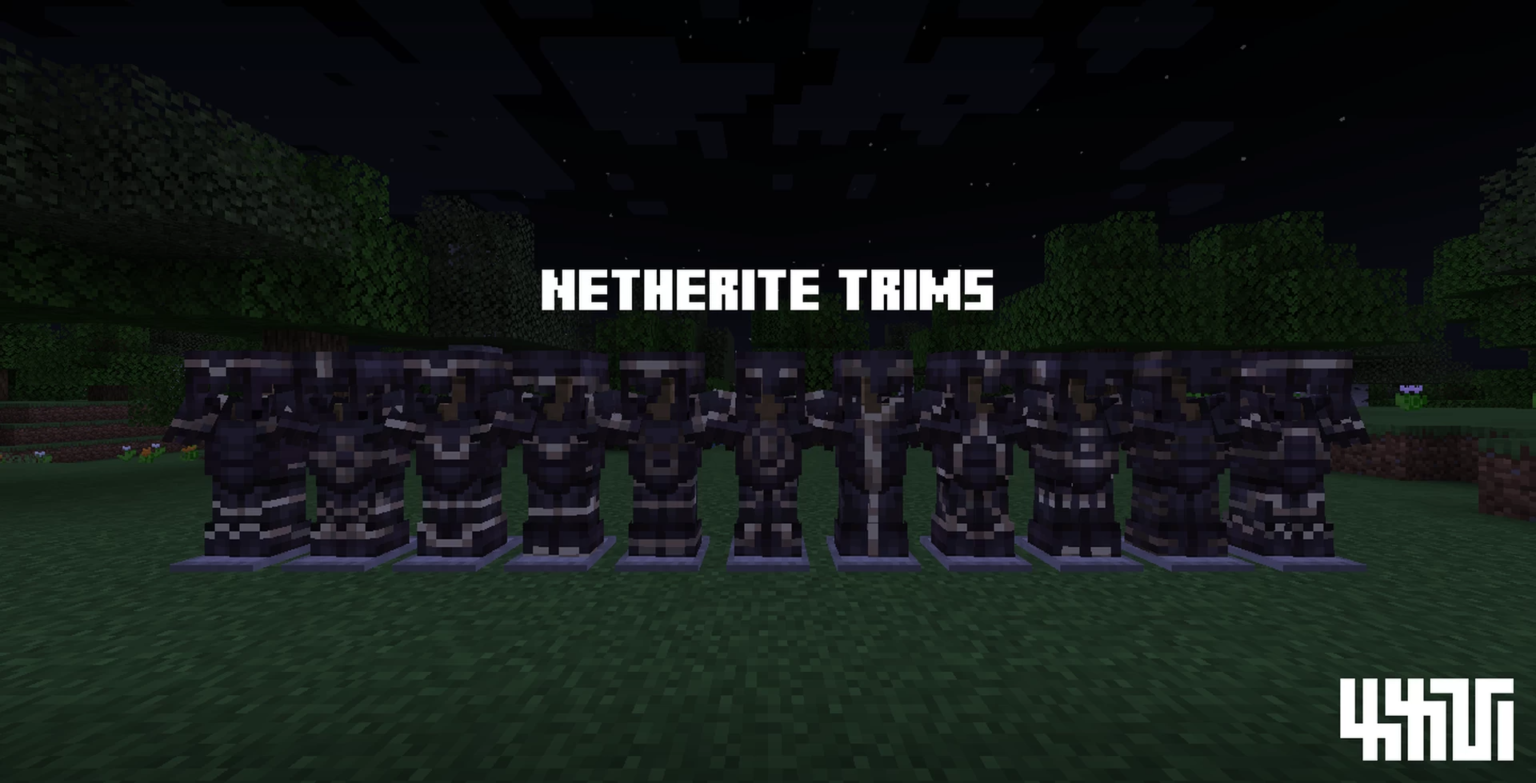 [Resource Pack] Shiny Armor Trims [1.20] - Minecraft-France