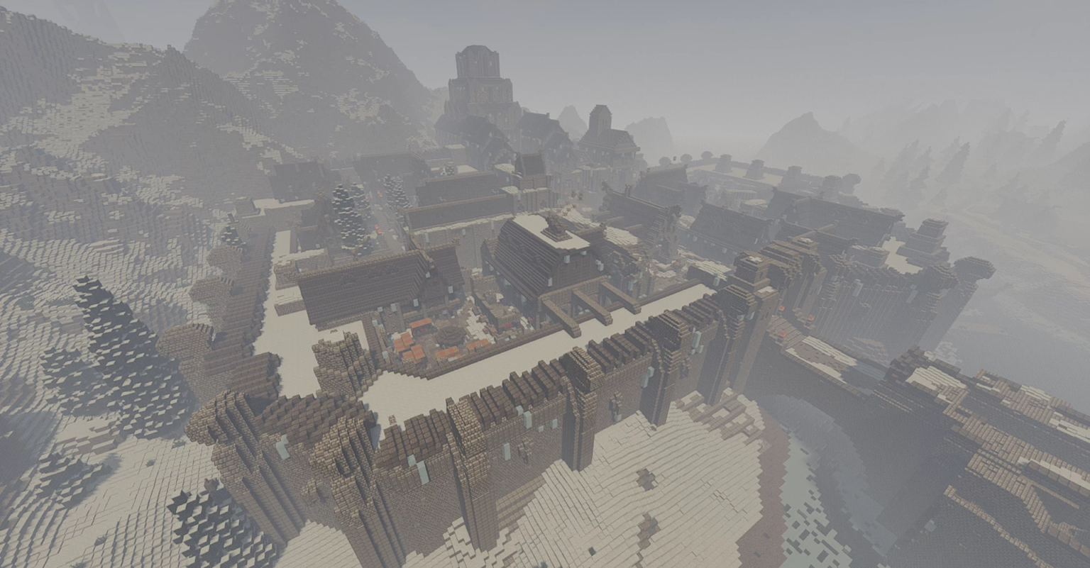 [Map] Windhelm, City of Kings [1.12.2] - Minecraft-France