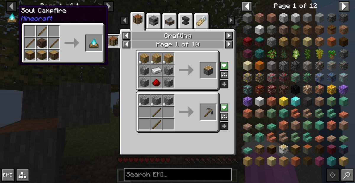 EMI - Mod Minecraft (1.18.2 à 1.21.1)