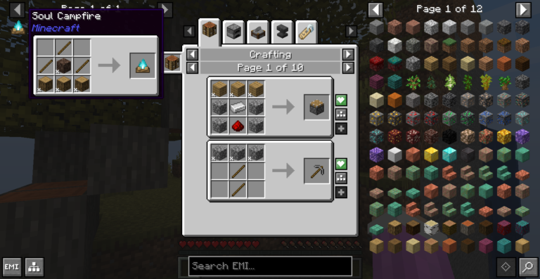 EMI - Mod Minecraft (1.18.2 à 1.21.1)