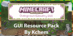 [Resource pack] Overgrown Flowery GUI [1.9 - 1.21] - Minecraft-France