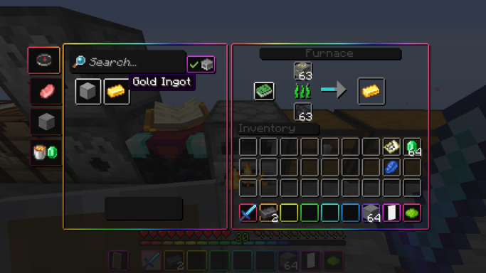 [Resource Pack] Animated RGB GUI [1.12 - 1.21] - Minecraft-France