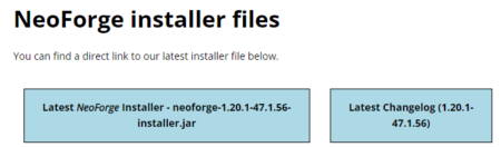 NeoForge - API Minecraft [1.20.1 à 1.21.8] - Minecraft-France