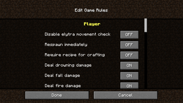 Guide sur l'utilisation des Gamerules dans Minecraft - Minecraft-France