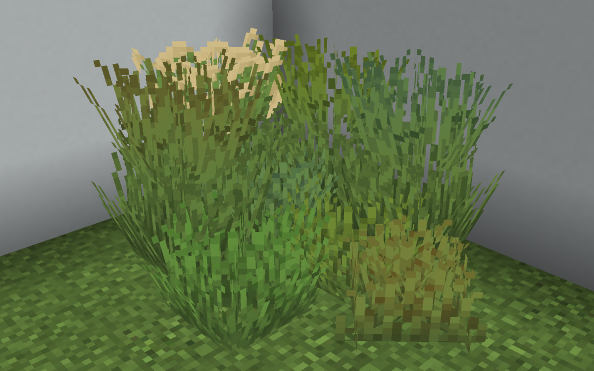 [Resource Pack] Os' Colorful Grasses [1.20 - 1.21] - Minecraft-France