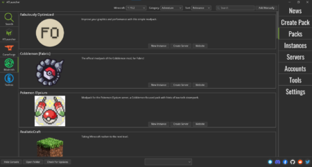 [Tutoriel] Installer un modpack avec un launcher - Minecraft-France