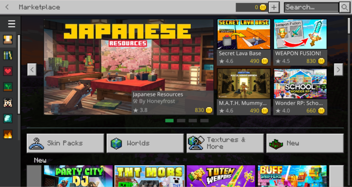 Marketplace : Tout savoir à propos de la boutique en ligne de Minecraft ...