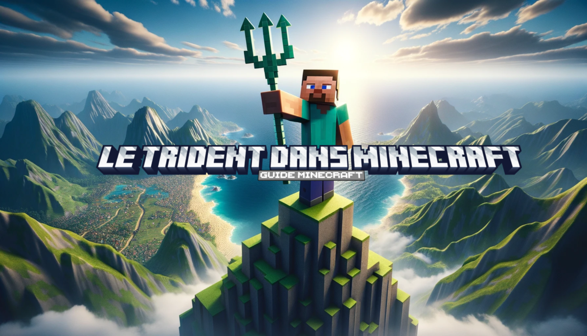Trident : Tout savoir sur l'arme la plus puissante de Minecraft ...