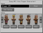 [Mod] Easy NPC [1.18.2 - 1.21.11] - Minecraft-France