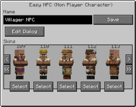 [Mod] Easy NPC [1.18.2 - 1.21.1] - Minecraft-France