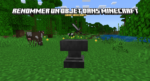 Comment renommer un objet sur Minecraft avec une enclume ? - Minecraft ...