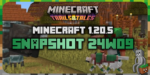 Minecraft 1.20.5 : Snapshot 24w09a - Minecraft-France