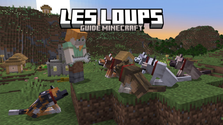 Le loup dans Minecraft : Guide Complet - Minecraft-France