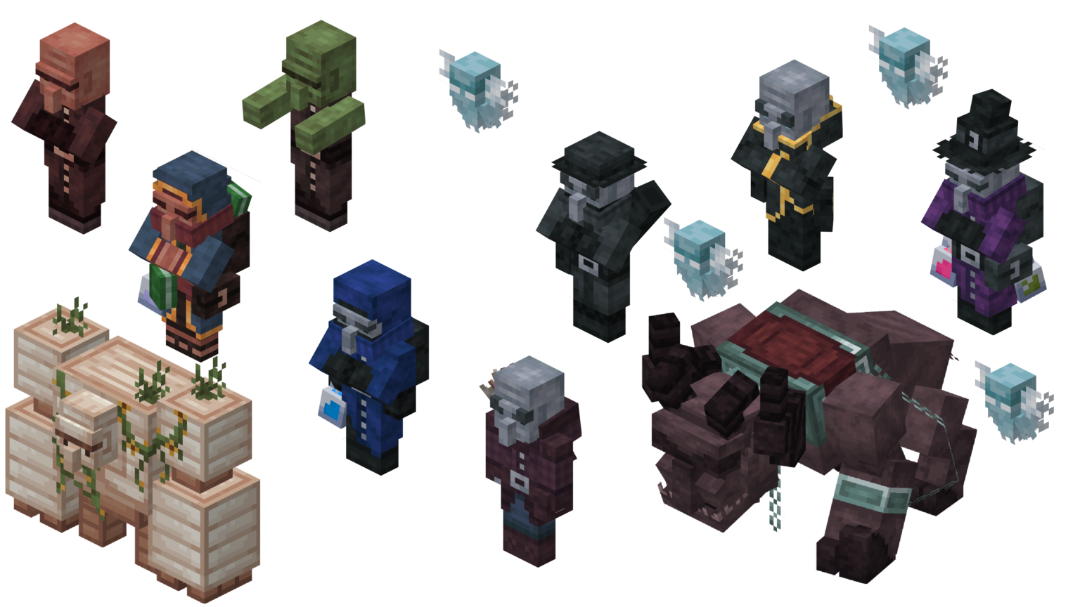 [Resource Pack] Villagers Refreshed [1.19 - 1.20] - Minecraft-France