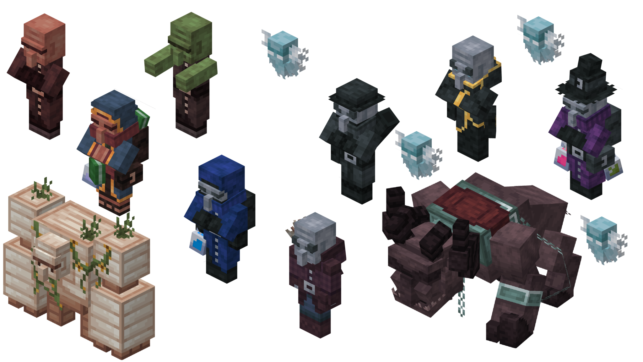 [Resource Pack] Villagers Refreshed [1.19 - 1.20] - Minecraft-France