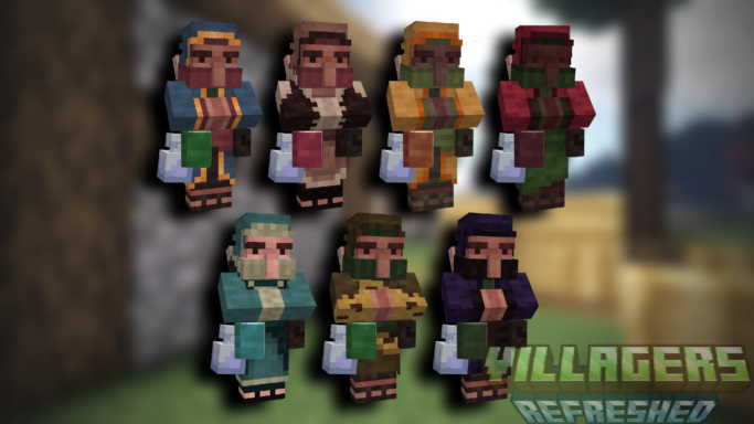 [Resource Pack] Villagers Refreshed [1.19 - 1.20] - Minecraft-France