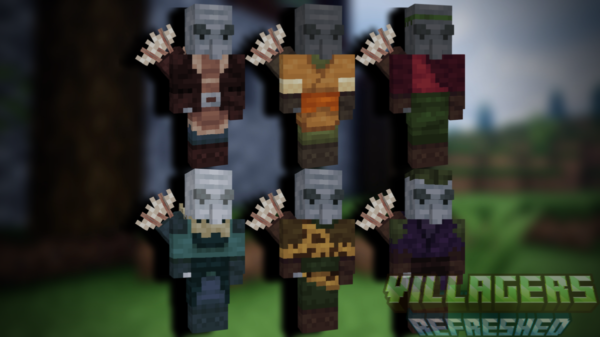 [Resource Pack] Villagers Refreshed [1.19 - 1.20] - Minecraft-France