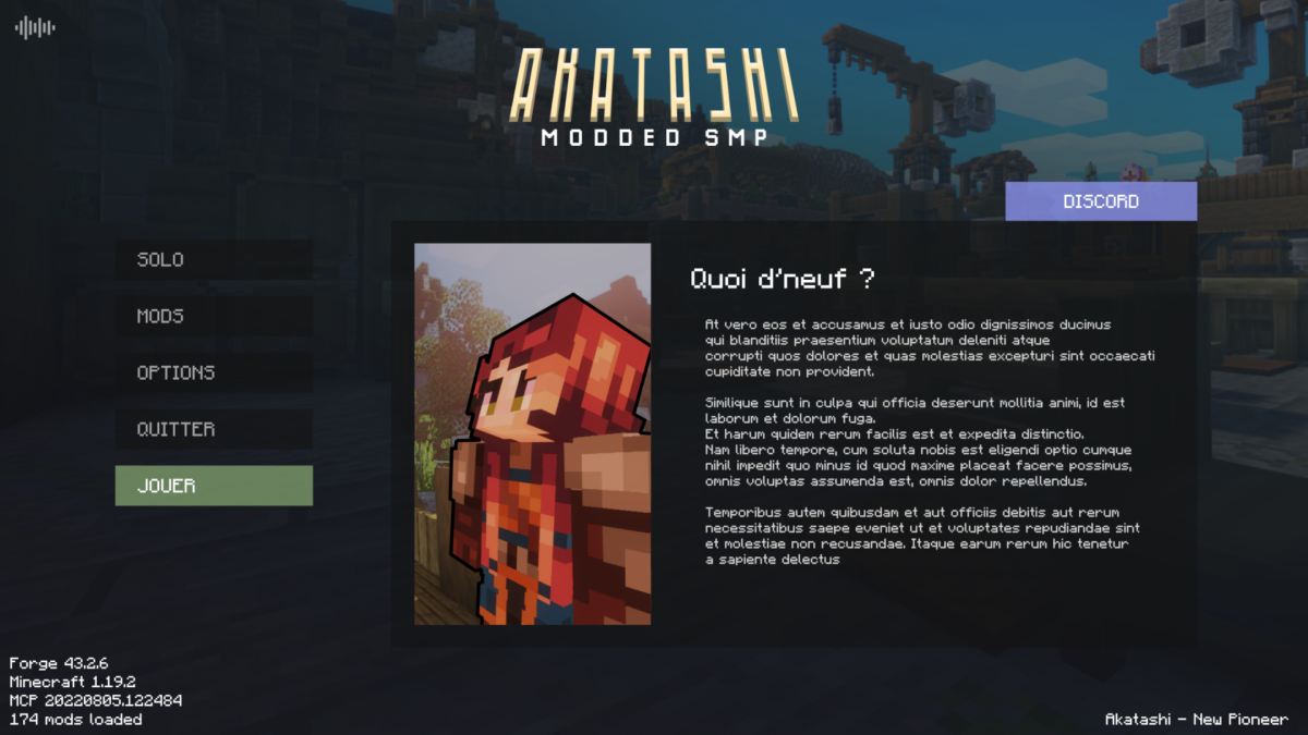 [Mod] FancyMenu [1.8.9 - 1.21.8] - Minecraft-France