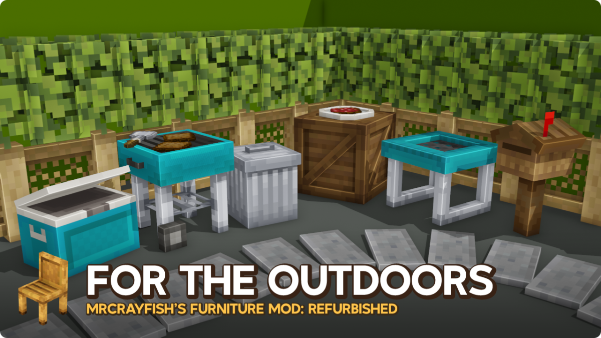 [Mod] MrCrayfish's Furniture Mod: Refurbished [1.20.1 - 1.21.8 ...