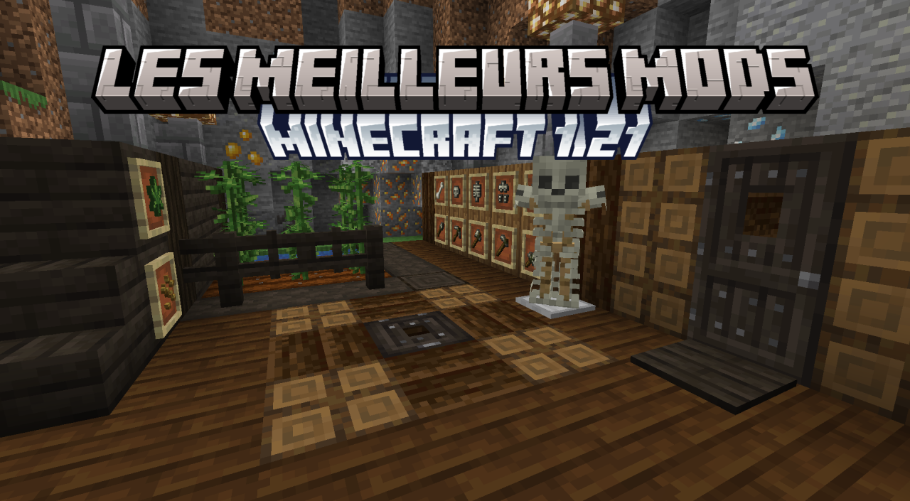 Mods Minecraft 1.21 à 1.21.10 – La meilleure sélection