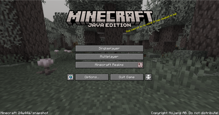 Minecraft 1.21.4 : Snapshot 24w44a - Minecraft-France