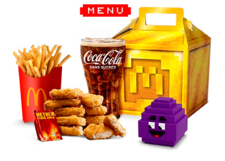 Minecraft x McDonald’s : une collaboration autour de la sortie du film ...