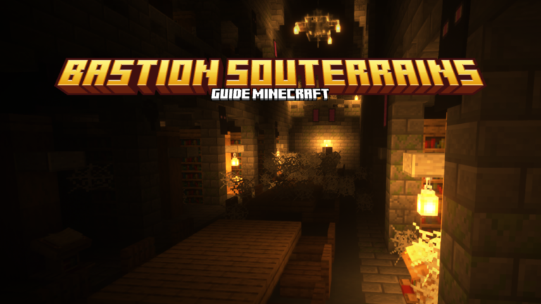 Bastion souterrain (Stronghold) dans Minecraft : Localisation ...