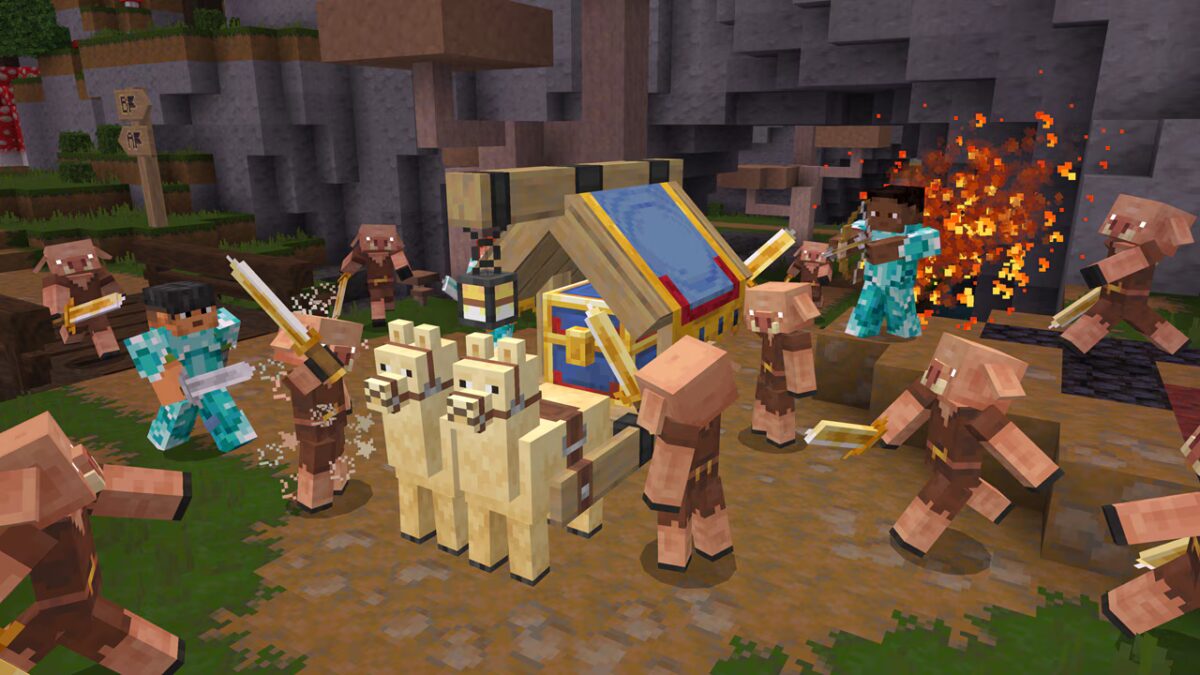 Minecraft Movie Live Event : Sauvez le village Midport et obtenez la ...