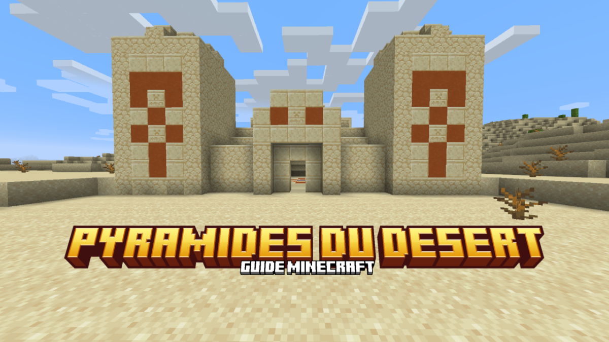 Pyramides du désert dans Minecraft : Guide détaillé des pièges et ...