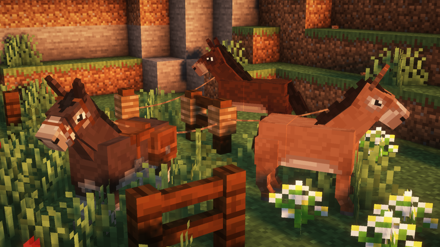 [Resource Pack] Better Horses [1.16 - 1.21] - Minecraft-France