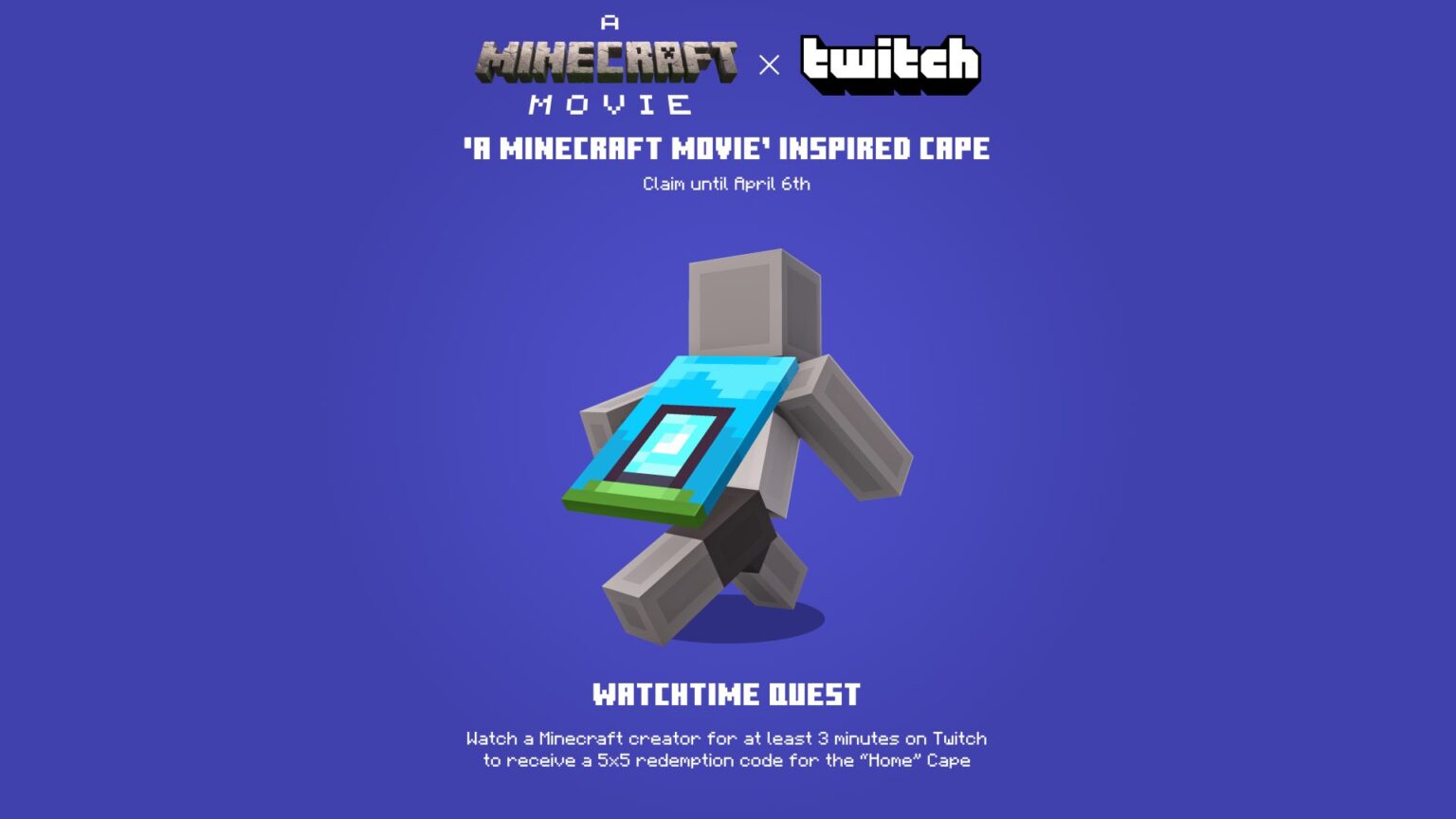 Deux nouvelles capes exclusives offertes pour la sortie de Minecraft ...