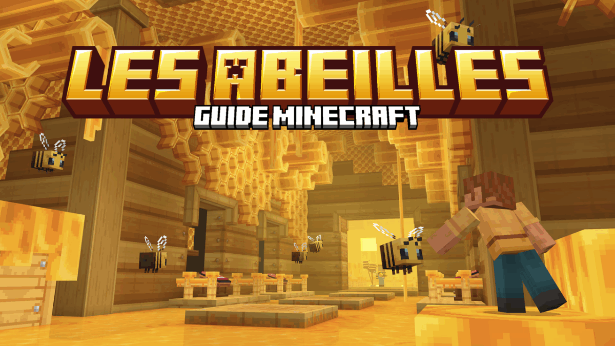 Les abeilles dans Minecraft : tout savoir sur ces créatures butineuses ...